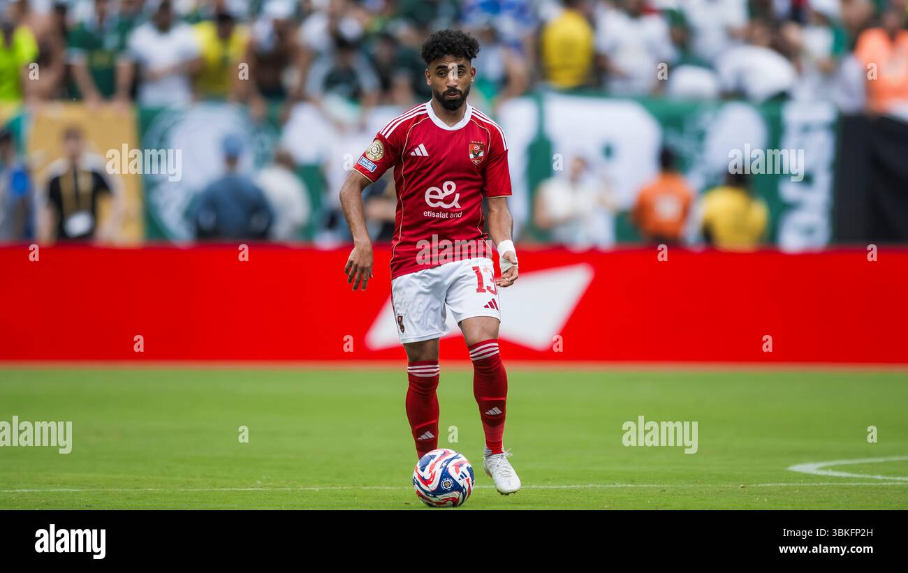 Marawan Attia of Al Ahly FC in action during the FIFA Club World Cup ...