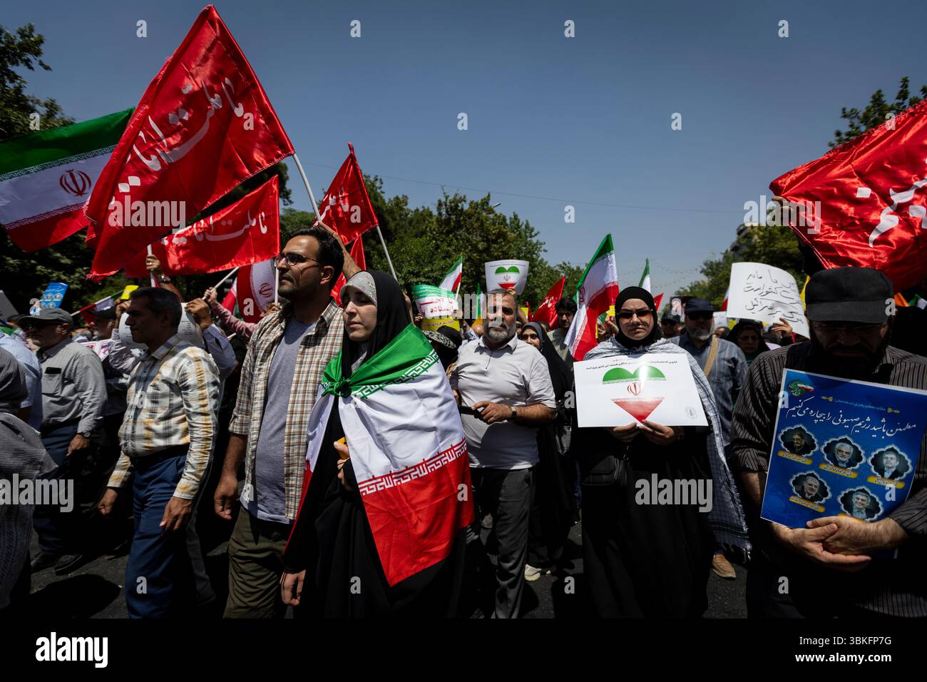 Tehran, Tehran, Iran. 20th June, 2025. the ''Rage and Victory'' rally ...
