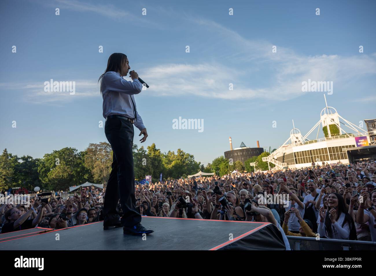 Estonian rapper and singer Tomas Tammemets, known as Tommy Cash ...