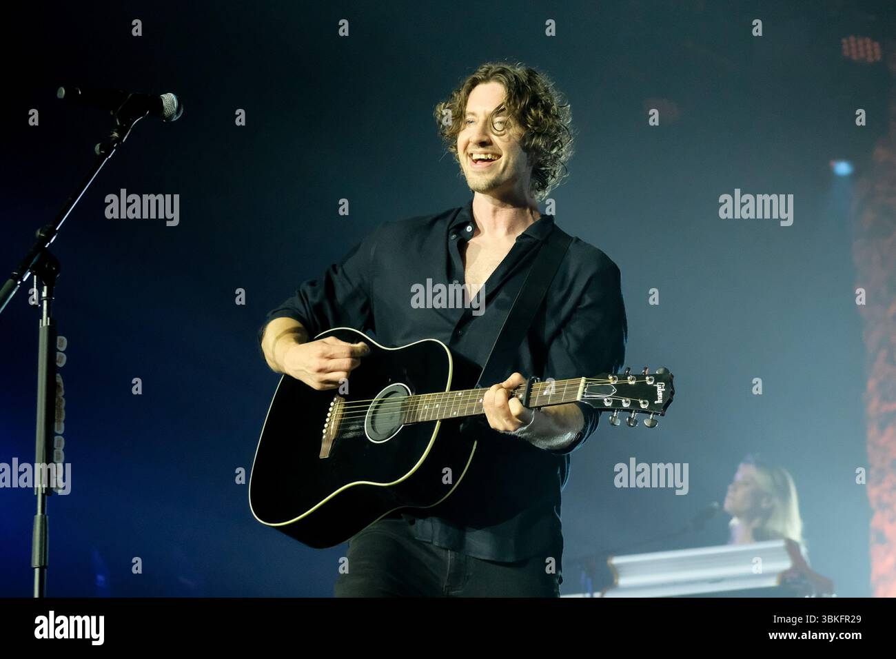 Newport, UK. 20th June, 2025. Australian singer songwriter, Dean Lewis ...