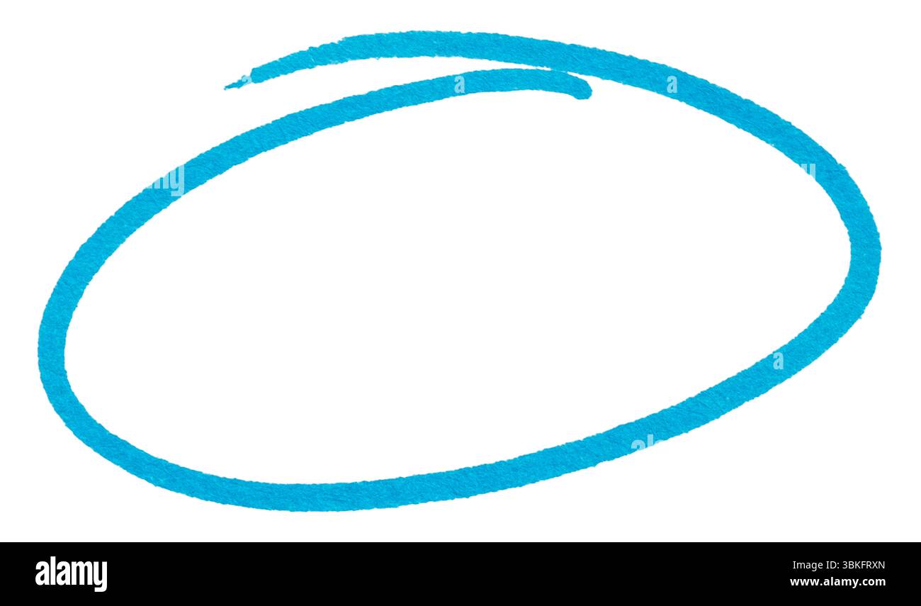 Drawn oval hi-res stock photography and images - Alamy