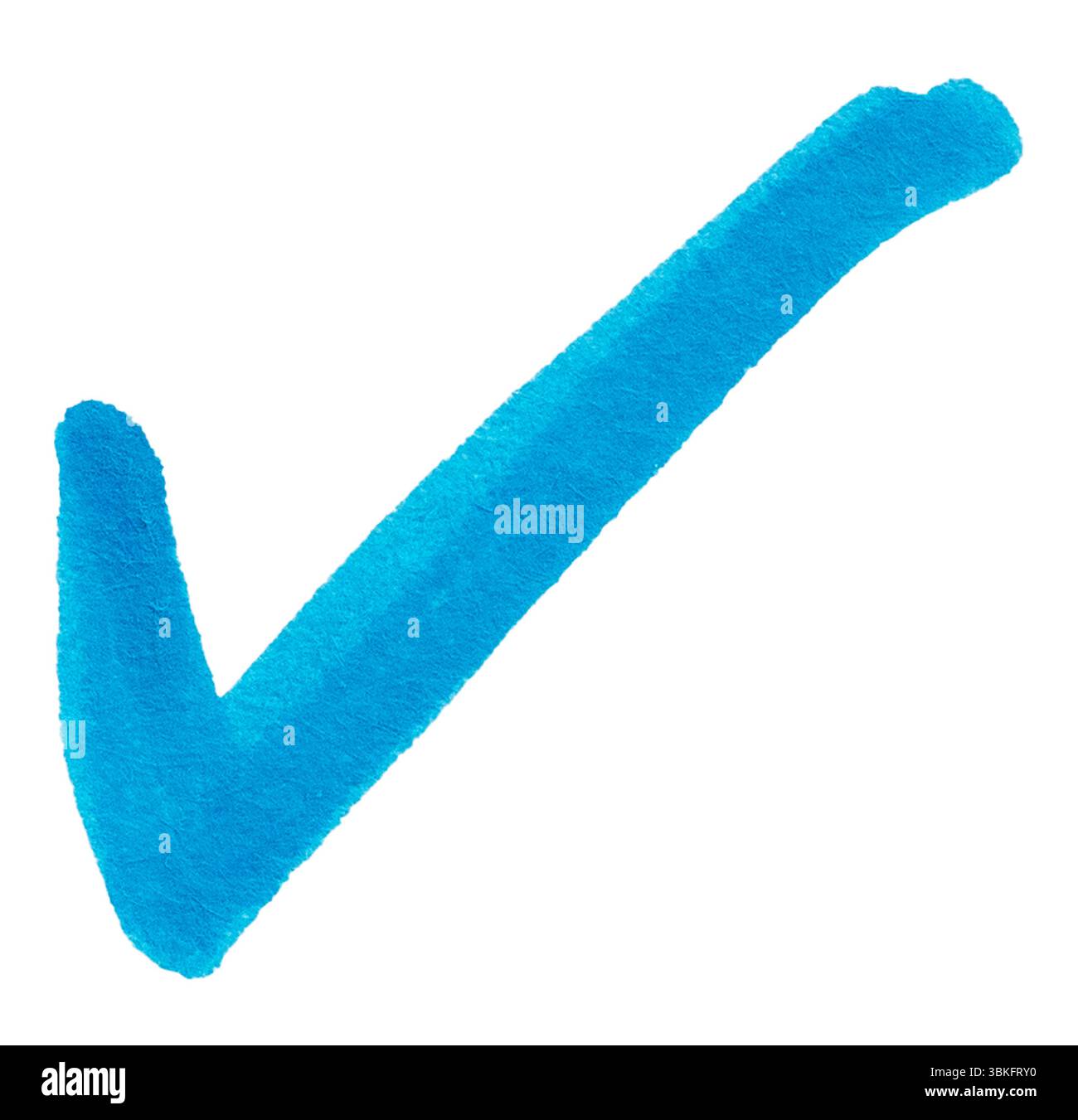 Blue tick mark verified hi-res stock photography and images - Alamy