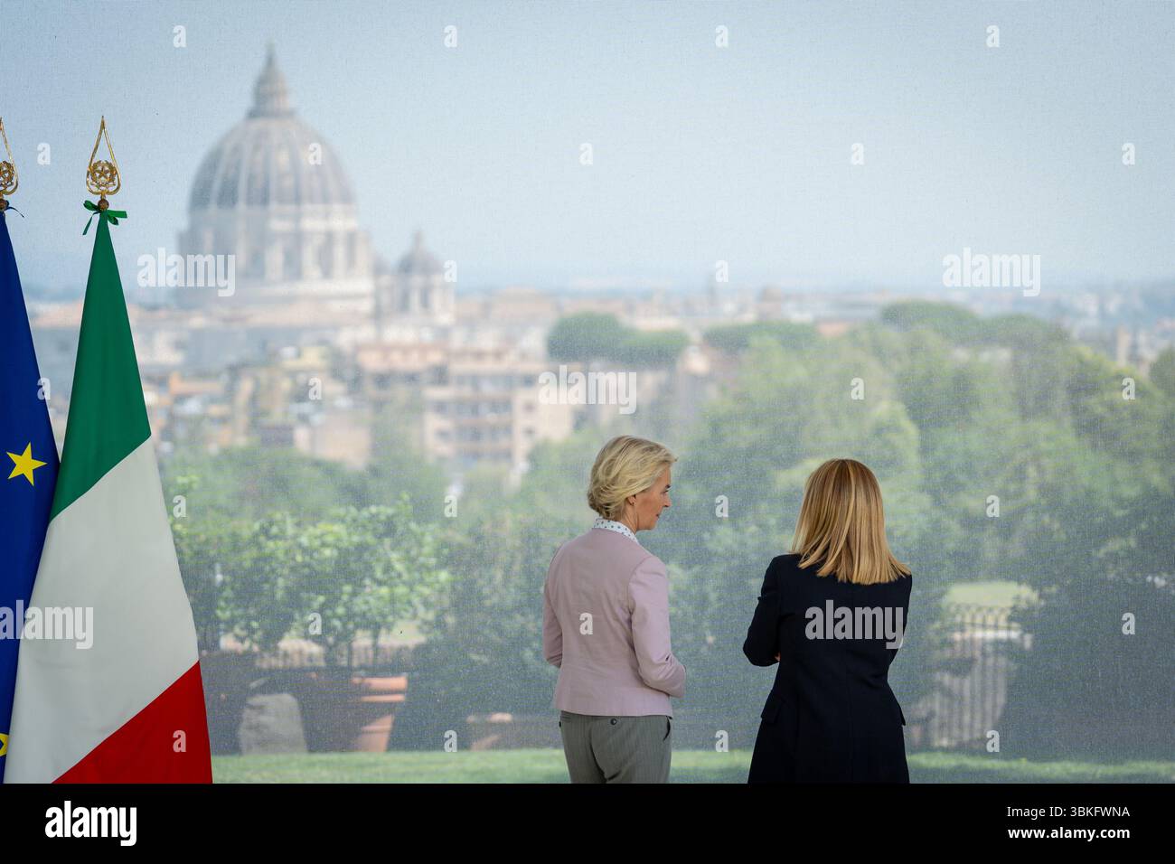 Rome, Italy, on 20 June 2025. European Commission President Ursula von ...