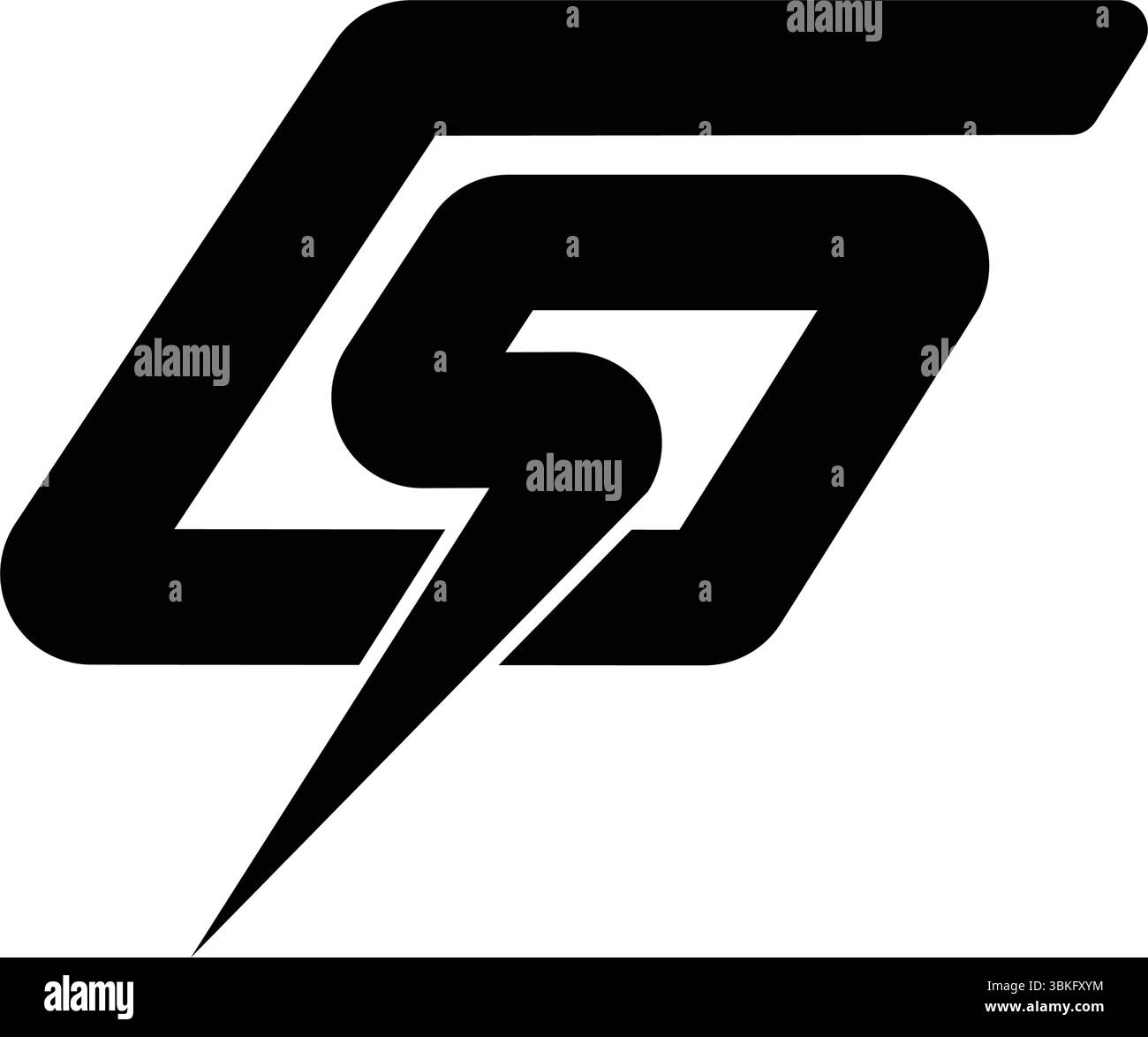 letter e power logo, unique illustration design Stock Vector Image ...