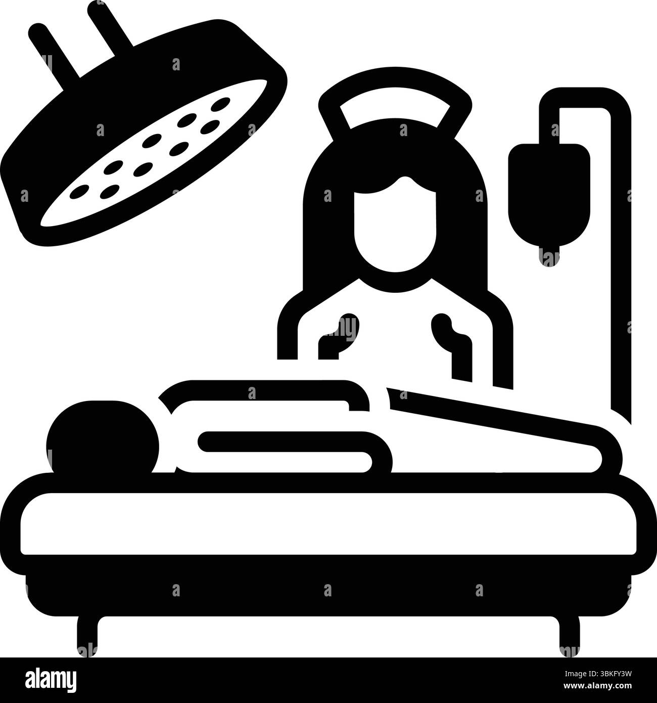 Icon surgery operation Cut Out Stock Images & Pictures - Alamy