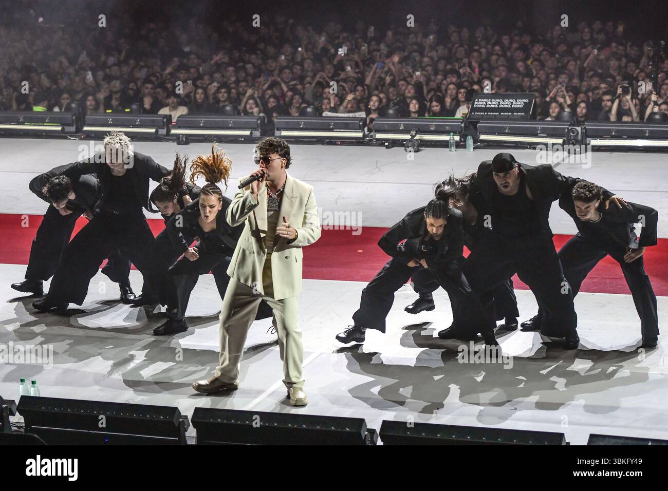 Buenos Aires (20th Jun 2025). Spaniard trap singer Quevedo. Buenas ...