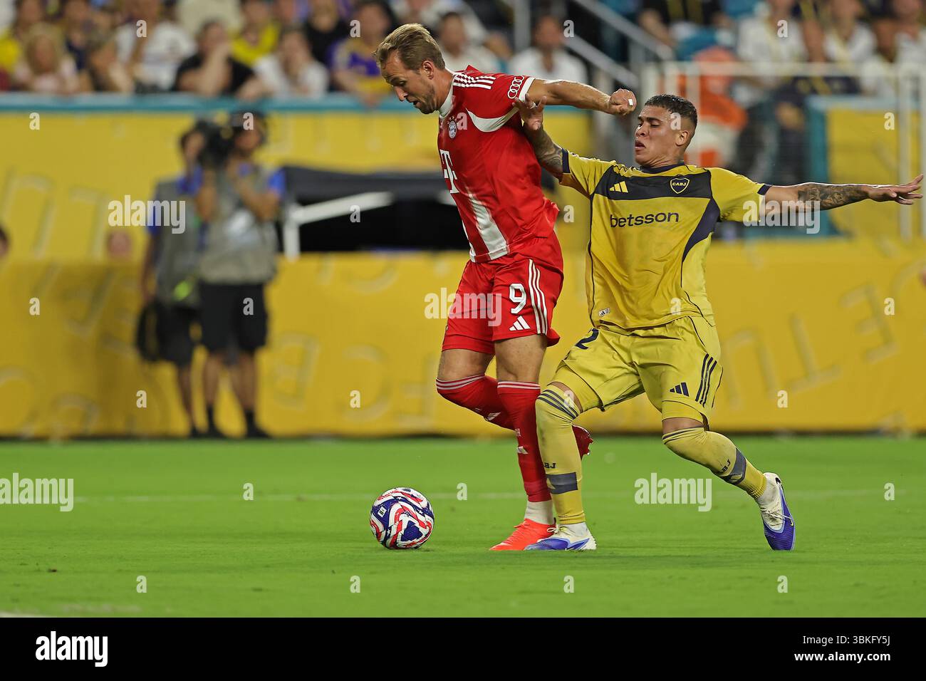 Miami, United States, 20th Jun, 2025. Harry Kane of FC Bayern Munich ...