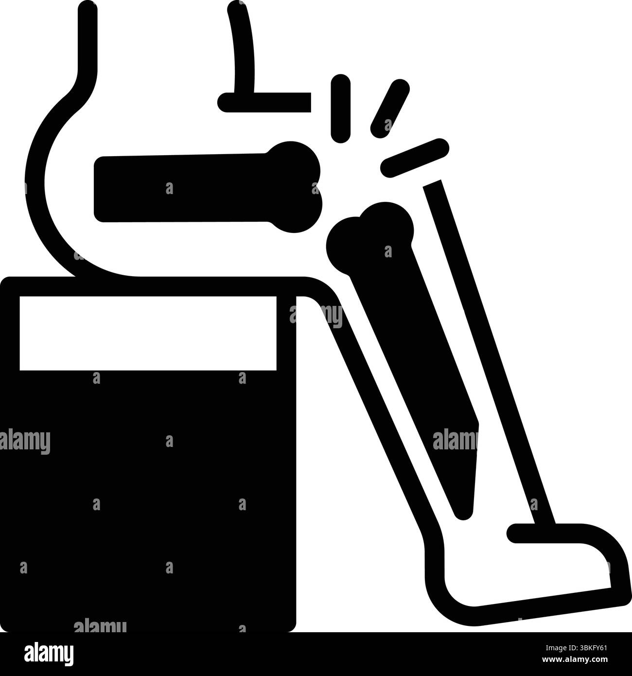 Inflammation icon Black and White Stock Photos & Images - Alamy