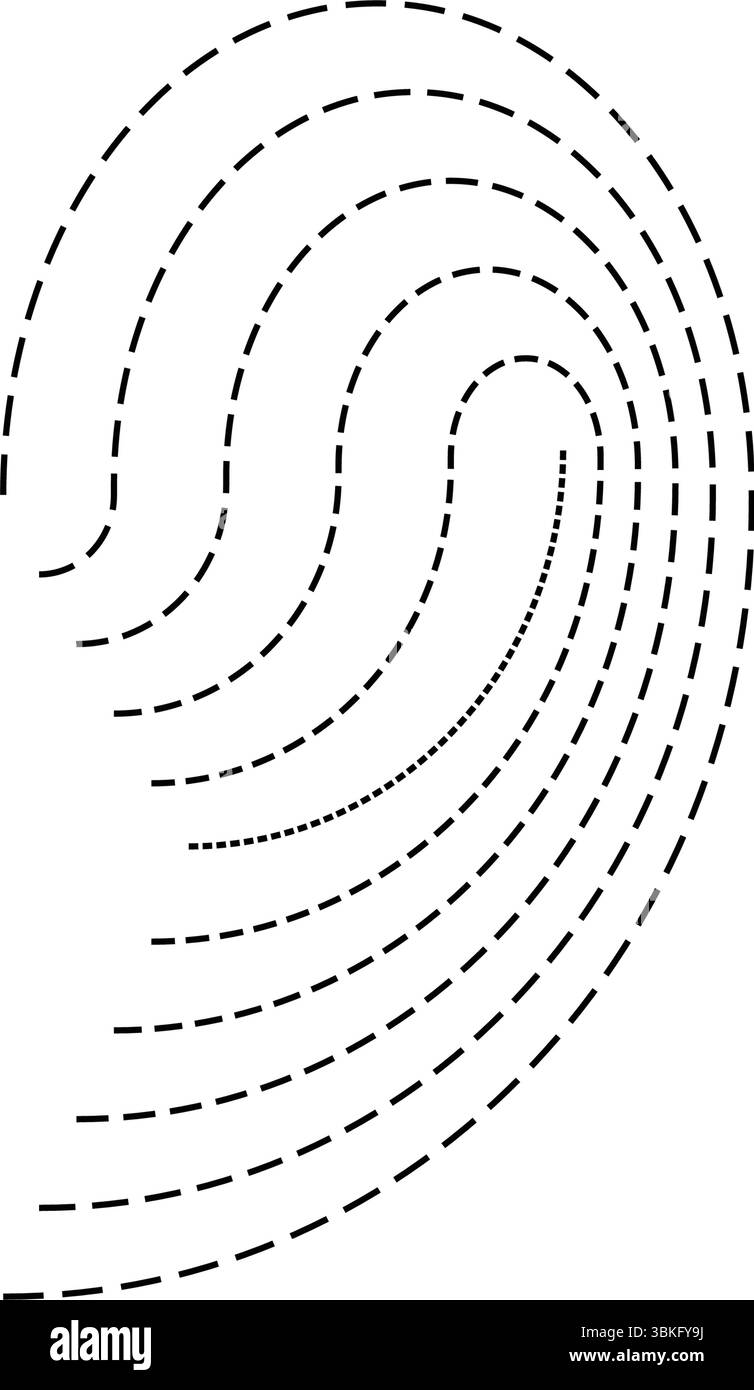 Security concept fingerprint technology Black and White Stock Photos ...