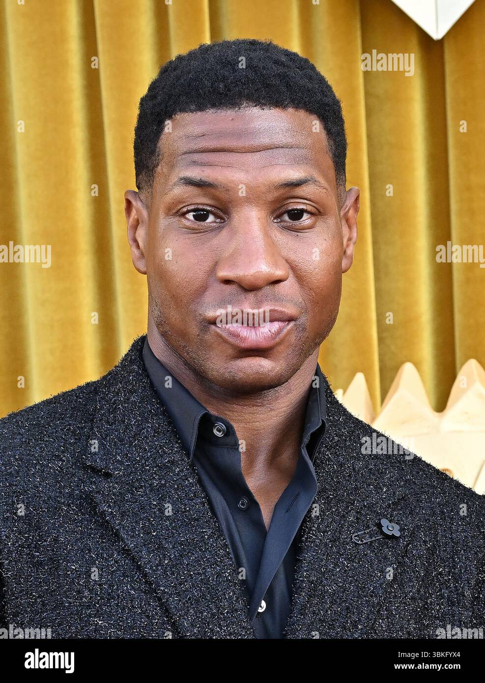Jonathan Majors arriving to the 5th Annual Hollywood Unlocked Impact ...