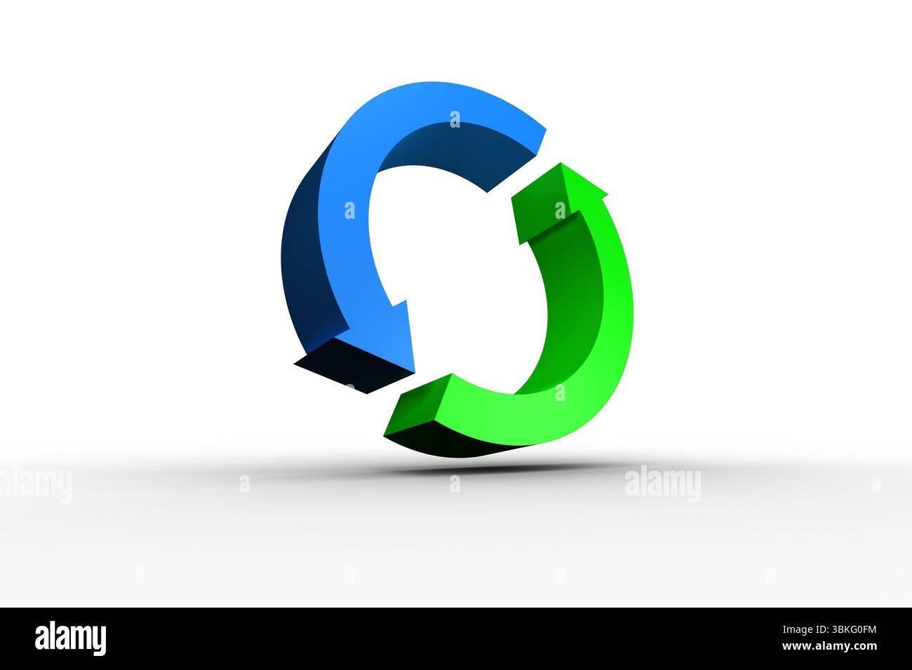 Vibrant green design Cut Out Stock Images & Pictures - Alamy