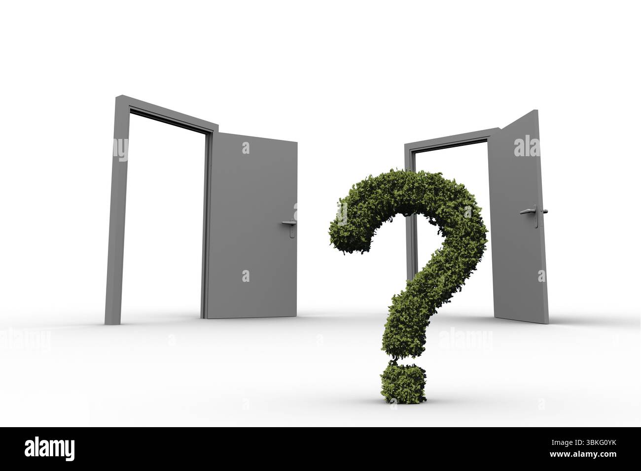 Uncertainty question Cut Out Stock Images & Pictures - Alamy