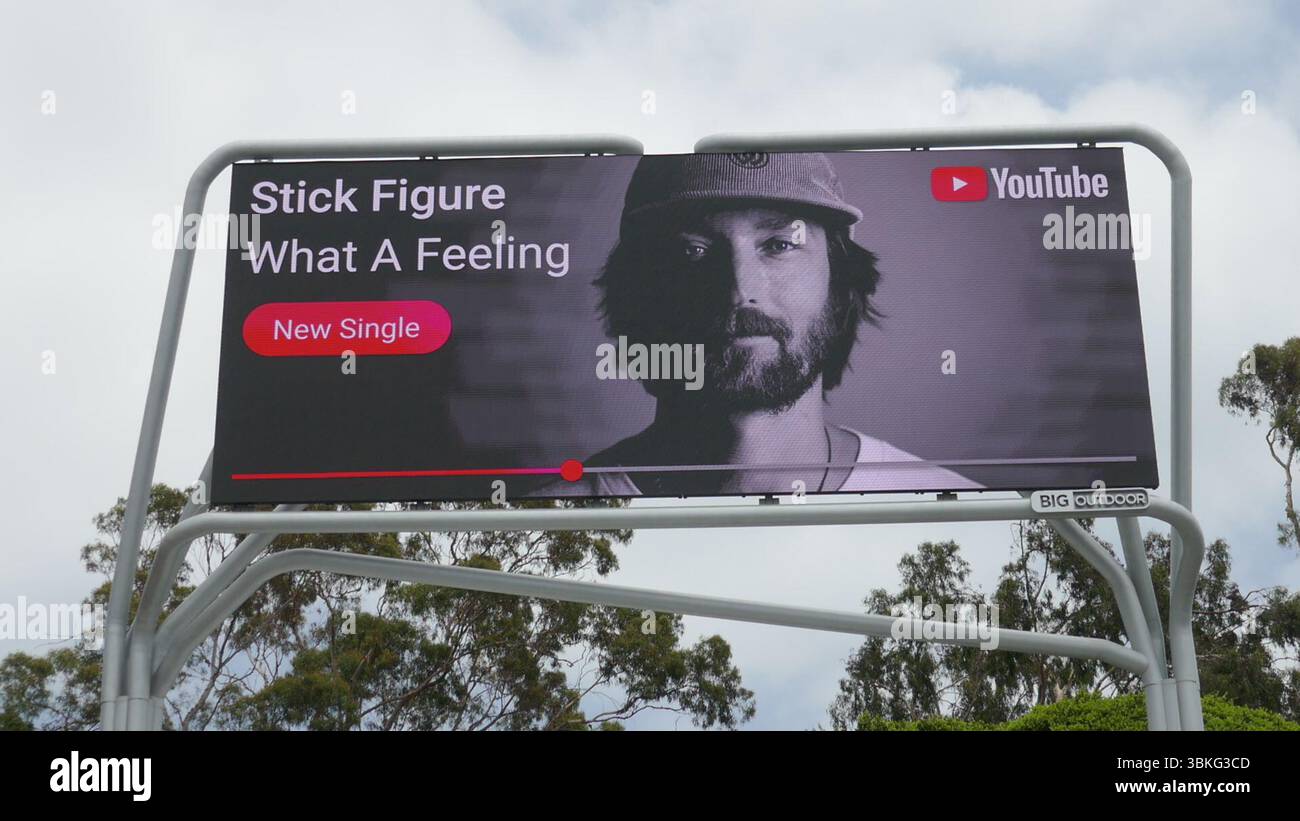 Los Angeles, California, USA 20th June 2025 Stick Figure What A Feeling ...