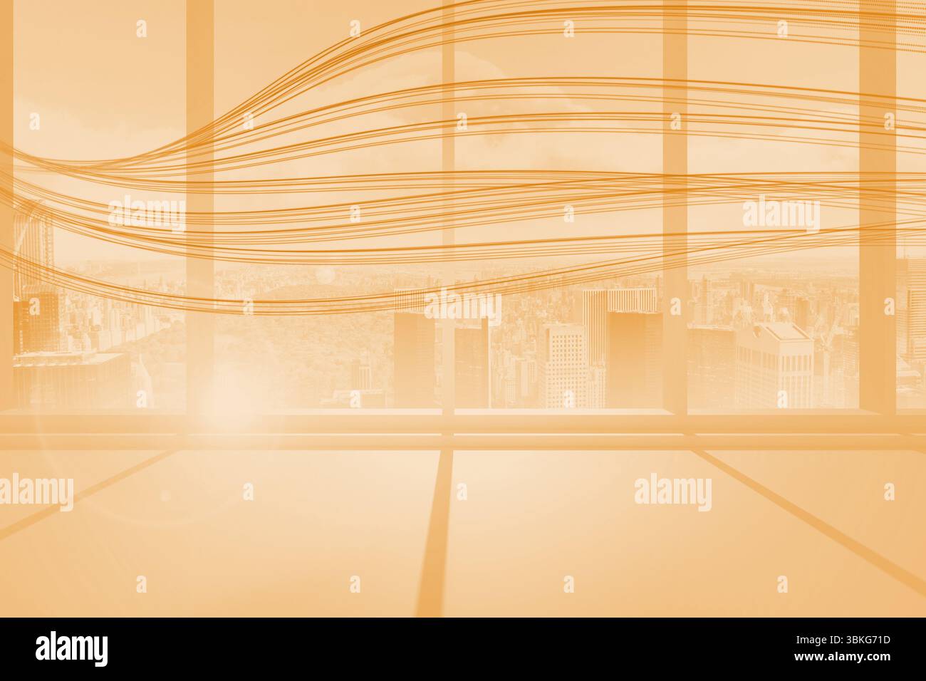 Orange fluid art abstract hi-res stock photography and images - Alamy