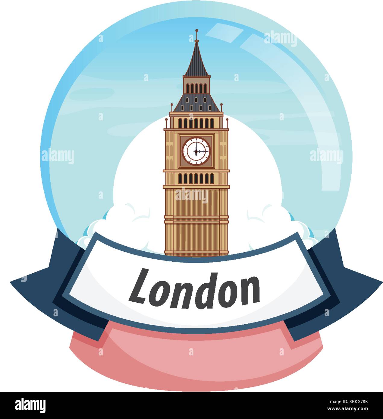 Inside a clock tower Stock Vector Images - Alamy