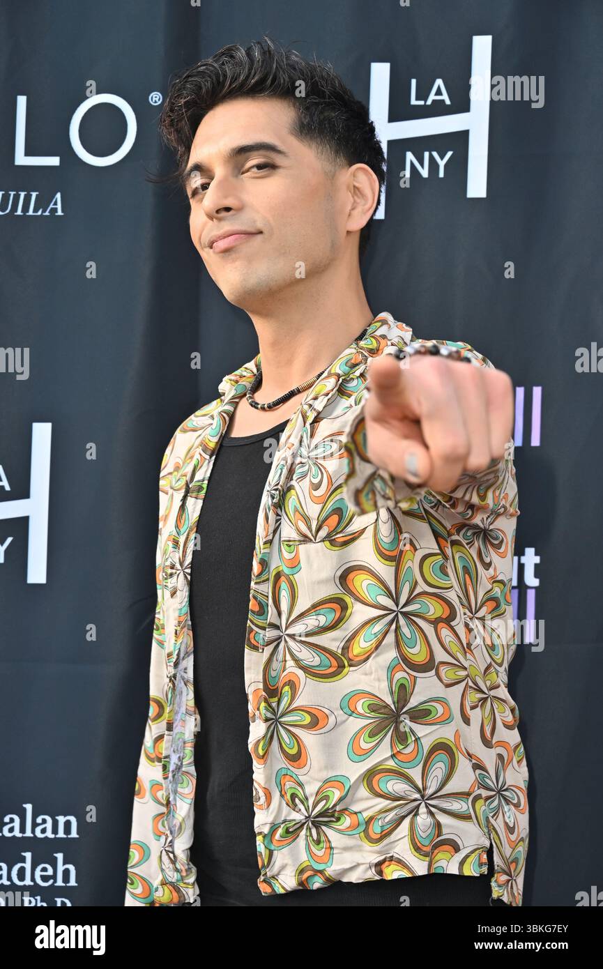 Los Angeles, CA USA - June 20, 2025: Brandon Rogers attends Hyperion ...