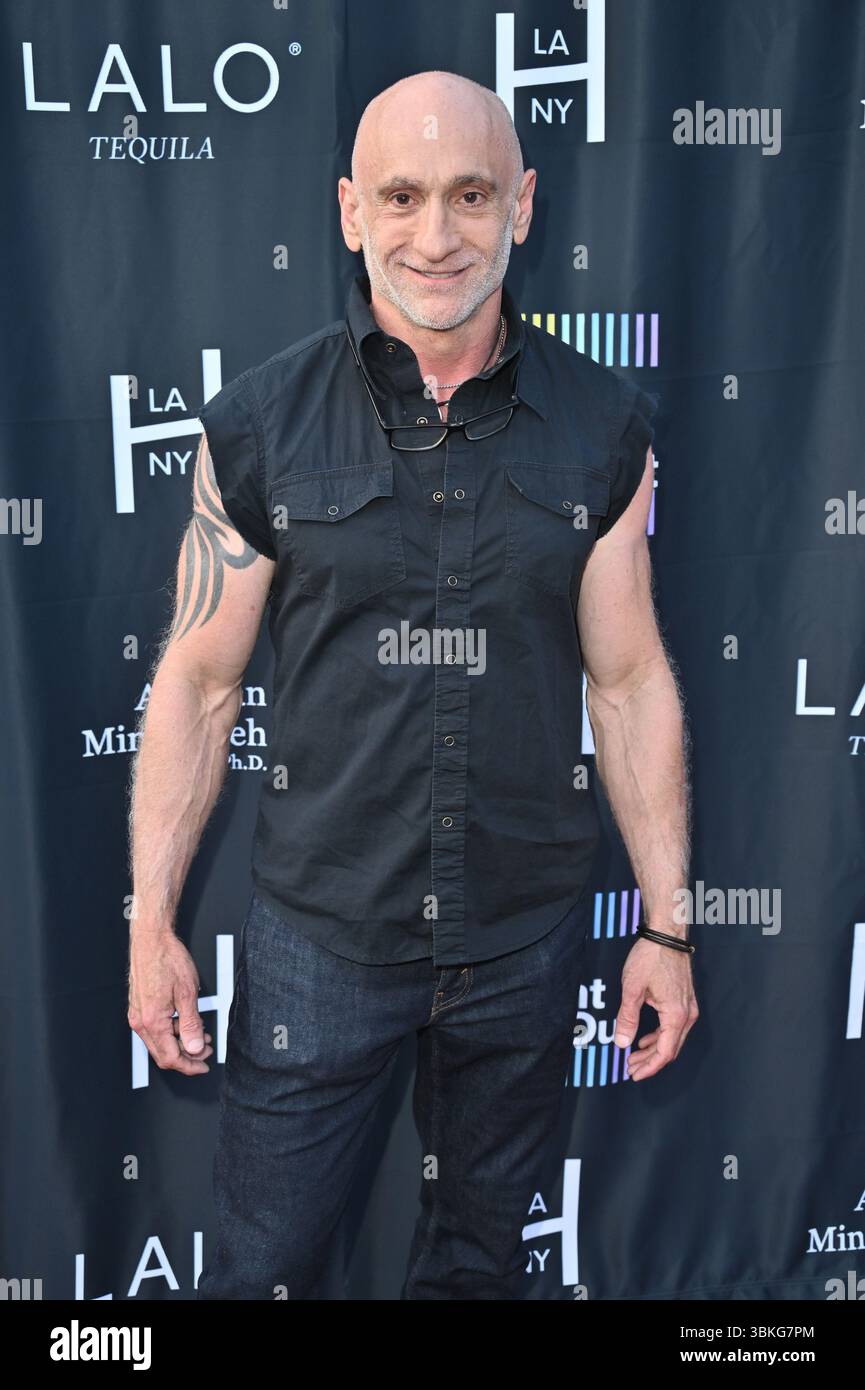 Los Angeles, CA USA - June 20, 2025: Dudley Saunders attends Hyperion ...