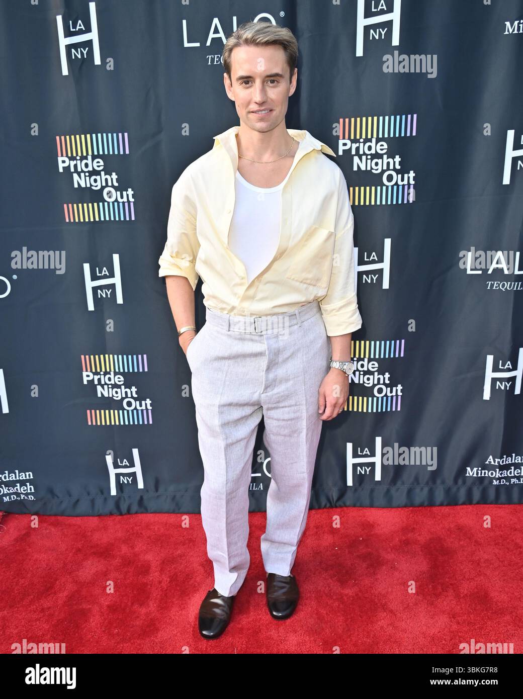 Los Angeles, CA USA - June 20, 2025: Andrew Bear attends Hyperion LAs ...