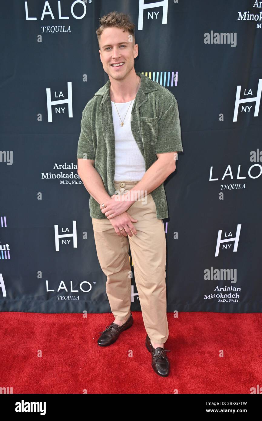 Los Angeles, CA USA - June 20, 2025: Graham Parkhurst attends Hyperion ...