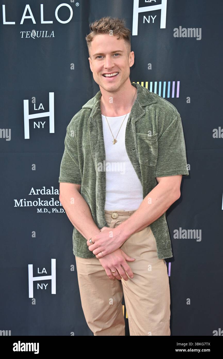 Los Angeles, CA USA - June 20, 2025: Graham Parkhurst attends Hyperion ...
