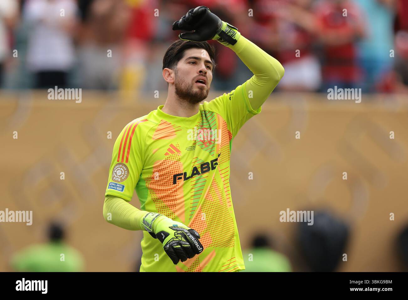 Philadelphia, USA, 20th June 2025. Agustin Rossi of CR Flamengo reacts during the CR Flamengo vs ...