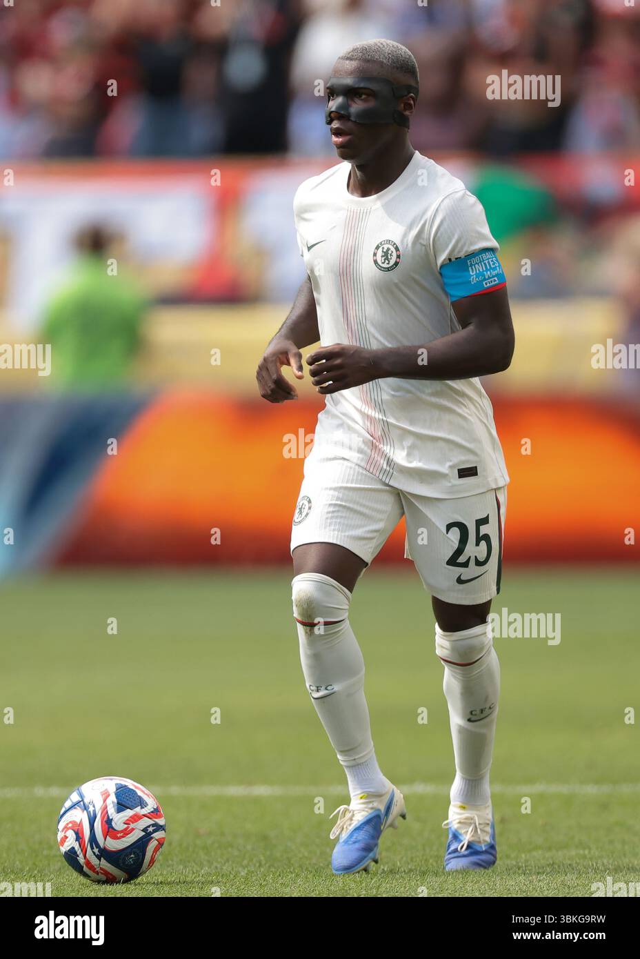 Philadelphia, USA. 20th June, 2025. Moises Caicedo of Chelsea FC during the CR Flamengo vs ...