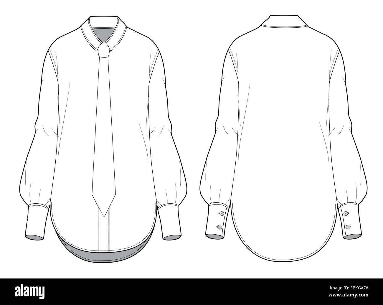 Mandarin collar shirt design hi-res stock photography and images - Alamy