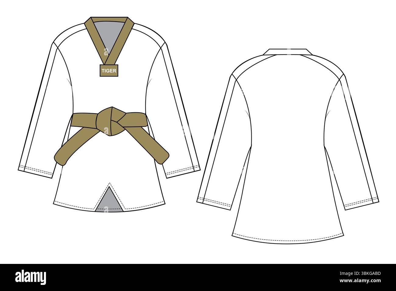 Heavyweight karate suit hi-res stock photography and images - Alamy