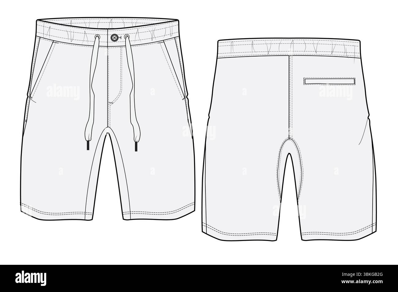 Board shorts clipart hi-res stock photography and images - Alamy