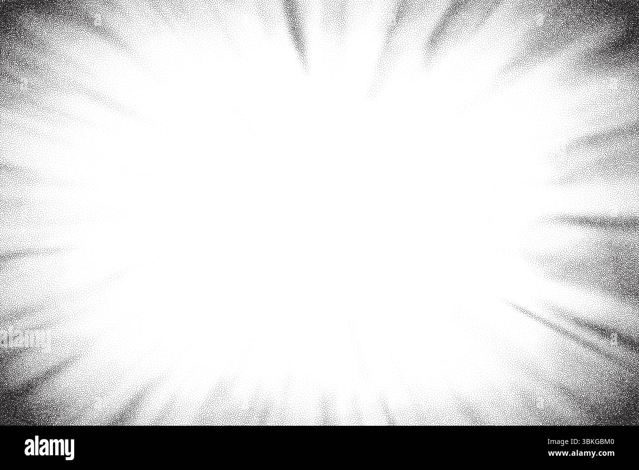 Pop art cartoon background with vignette and halfton dot pattern for ...