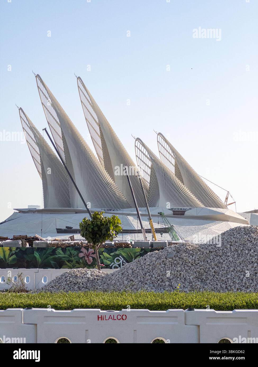 The Zayed National Museum in the Saadiyat Cultural District, Abu Dhabi ...