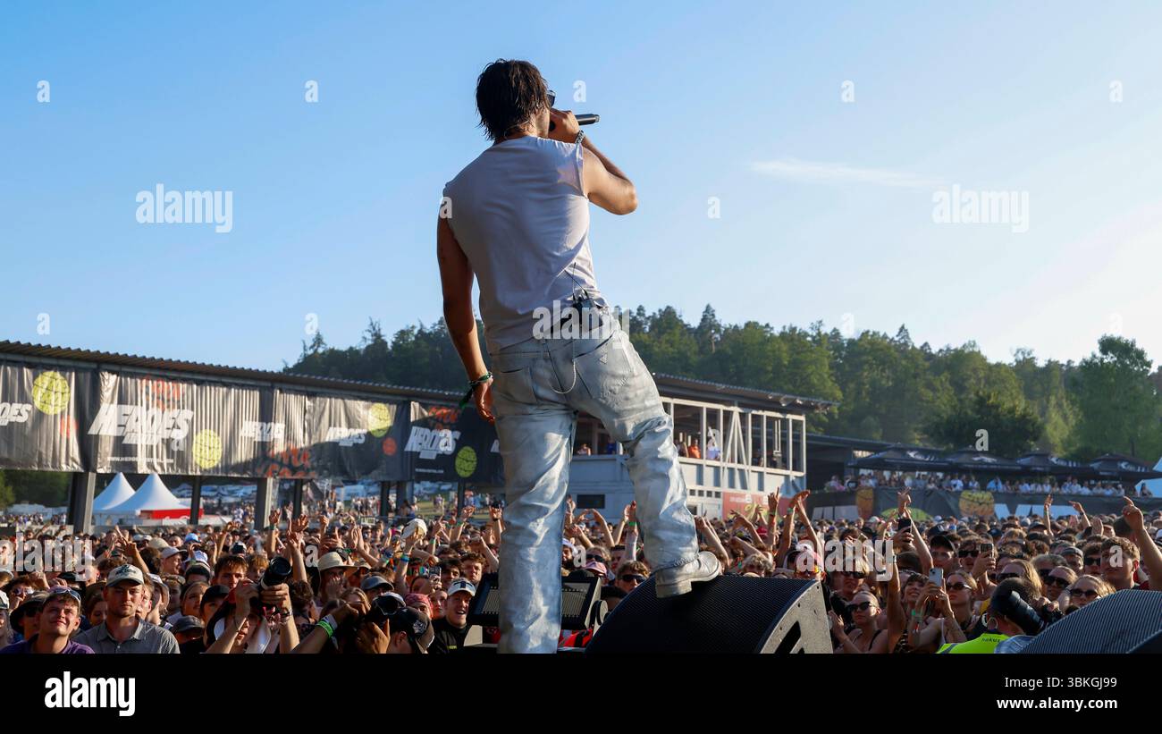 Souly bei seinem Auftritte am 20.06.2025 auf dem Heroes Festival in ...