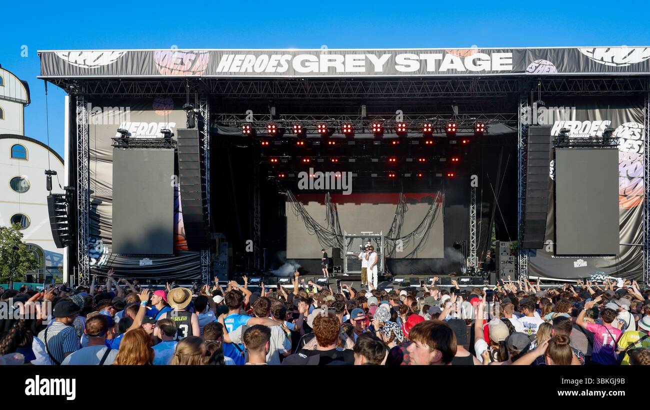 Souly bei seinem Auftritte am 20.06.2025 auf dem Heroes Festival in ...