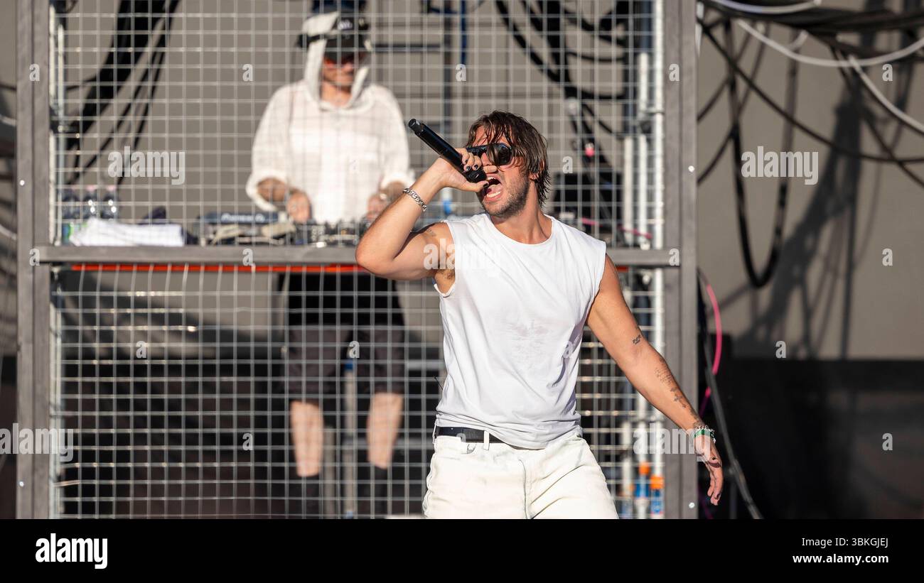 Souly bei seinem Auftritte am 20.06.2025 auf dem Heroes Festival in ...