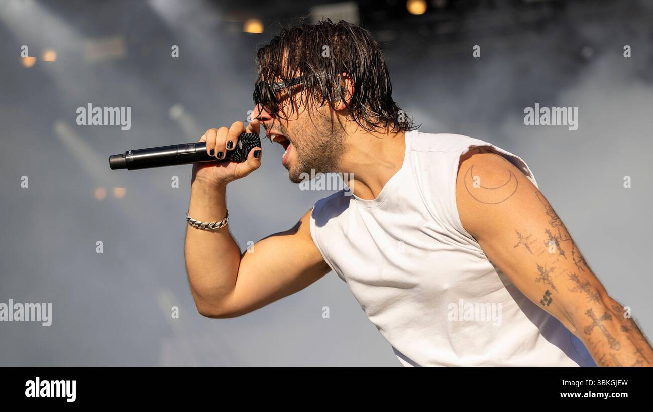 Souly bei seinem Auftritte am 20.06.2025 auf dem Heroes Festival in ...