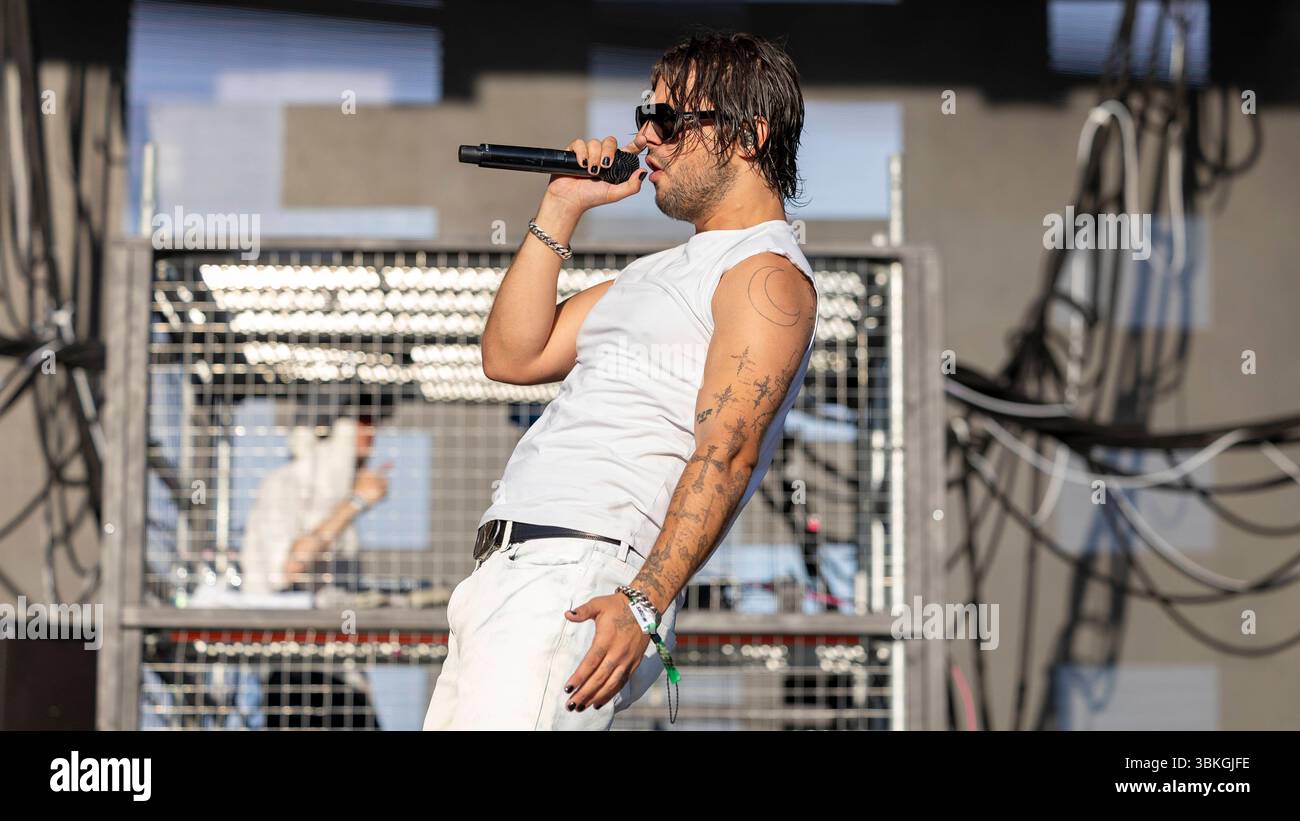 Souly bei seinem Auftritte am 20.06.2025 auf dem Heroes Festival in ...