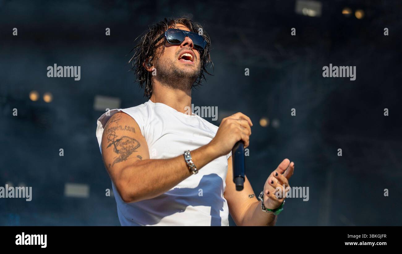 Souly bei seinem Auftritte am 20.06.2025 auf dem Heroes Festival in ...