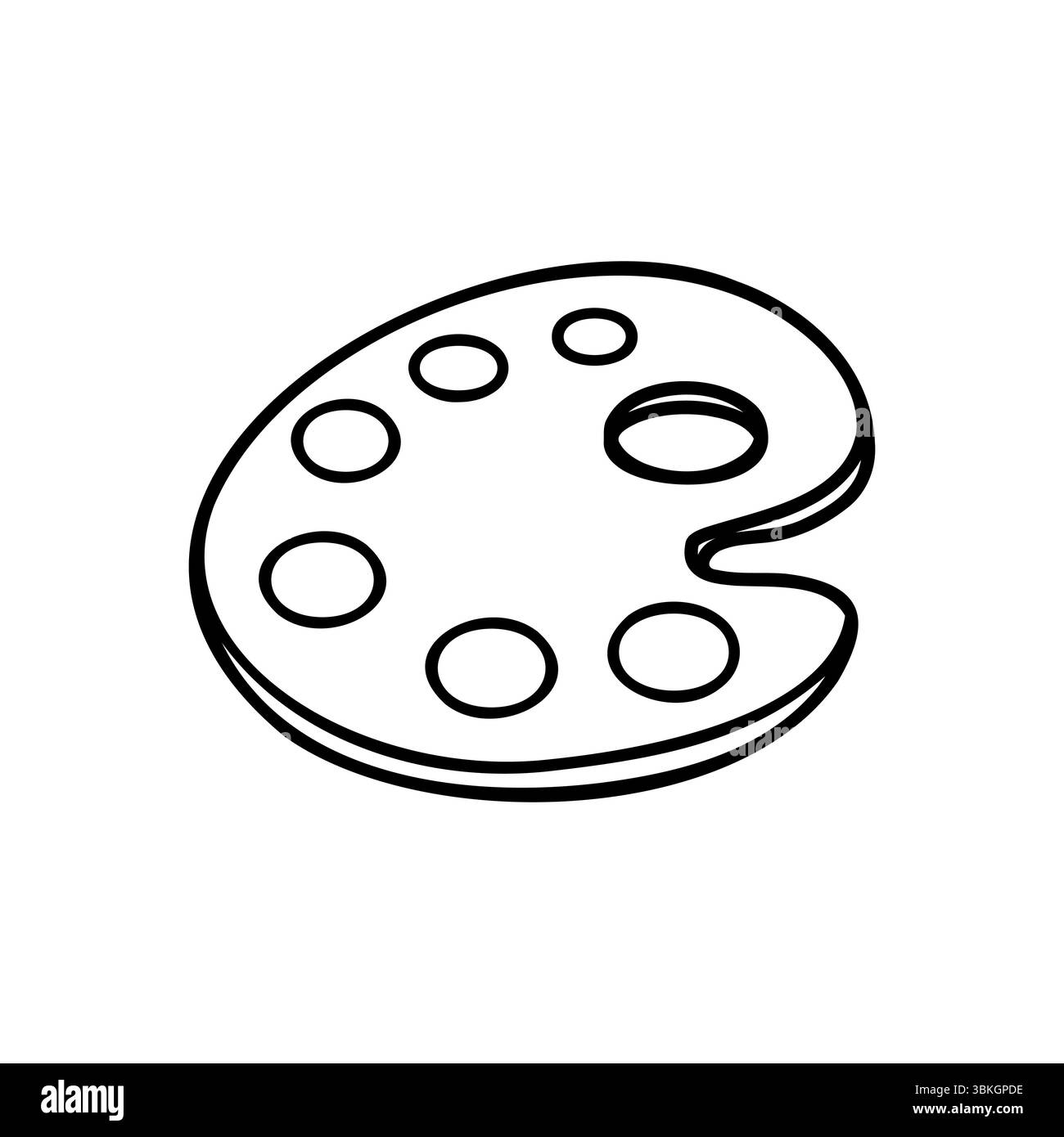Paint wells Stock Vector Images - Alamy