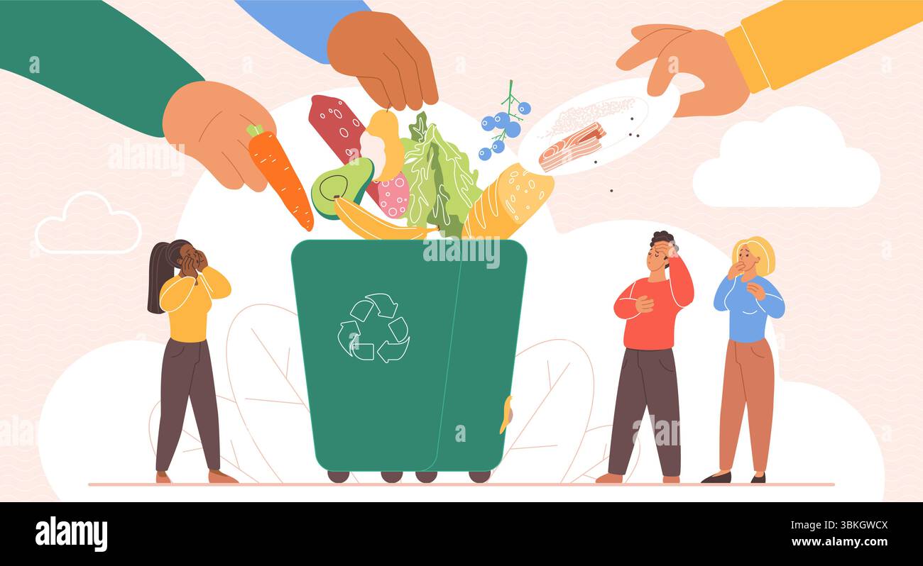 Awareness of recycling biodegradable organic garbage and food waste ...