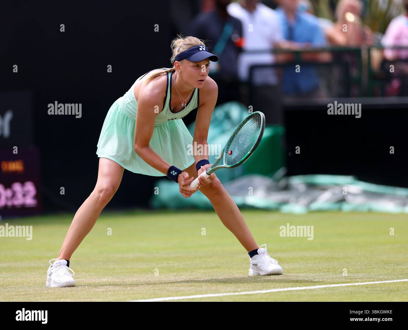 Dayana Yastremska (UKR) in her match Versus Magda Linette (POL) during ...