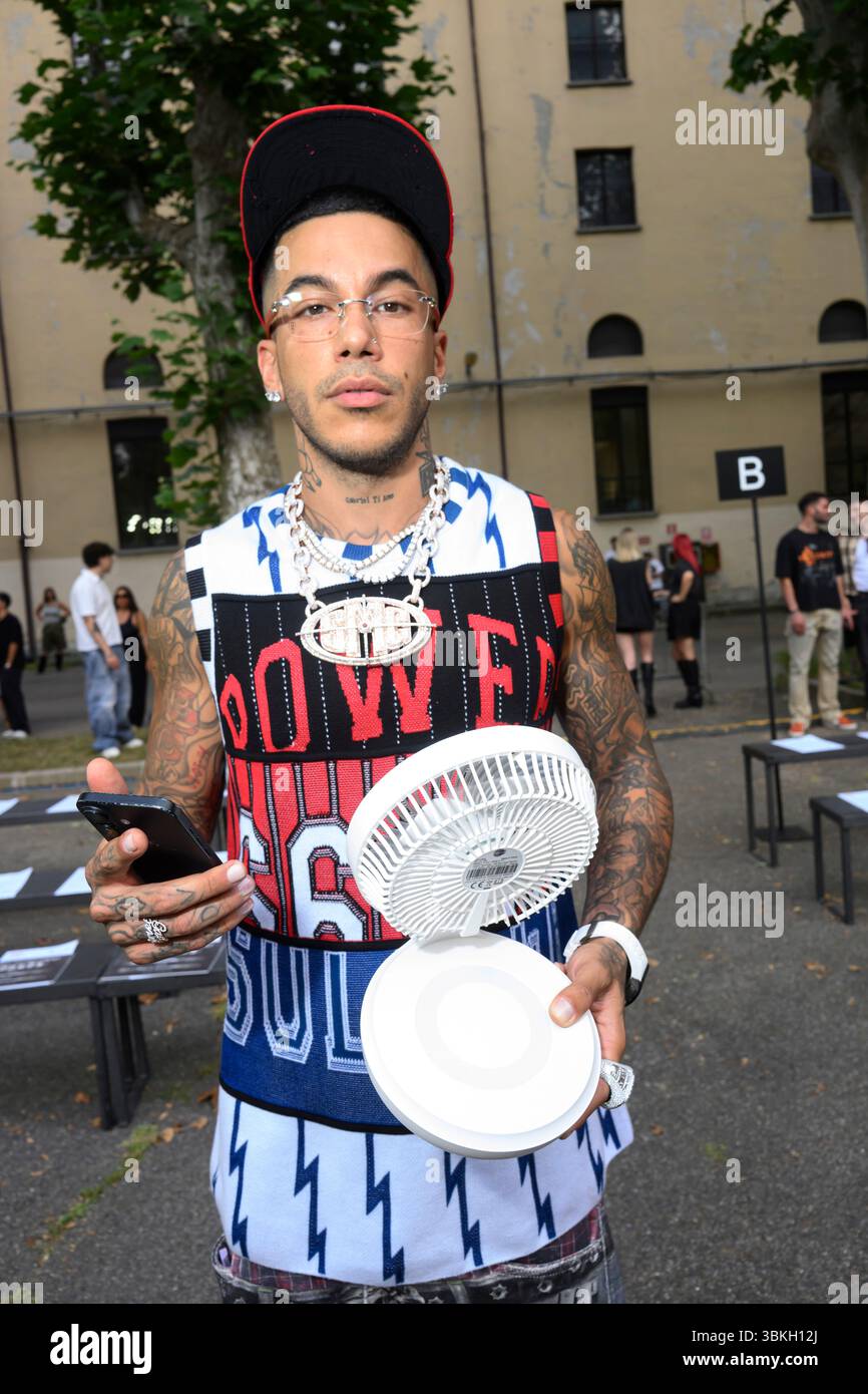 Sfera Ebbasta Milan Fashion Week - Men S/S 2026 PDF By Domenico ...