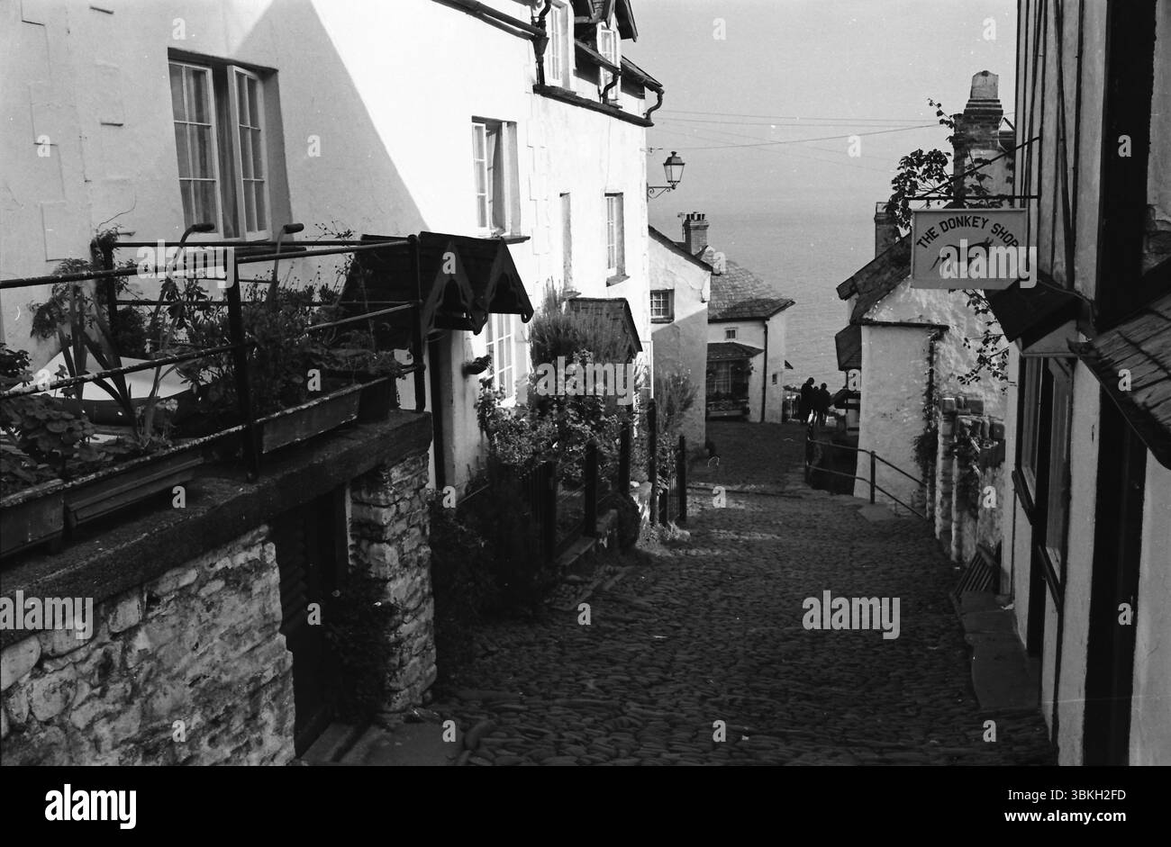 Clovelly, Devon, England, October 1977 Stock Photo - Alamy