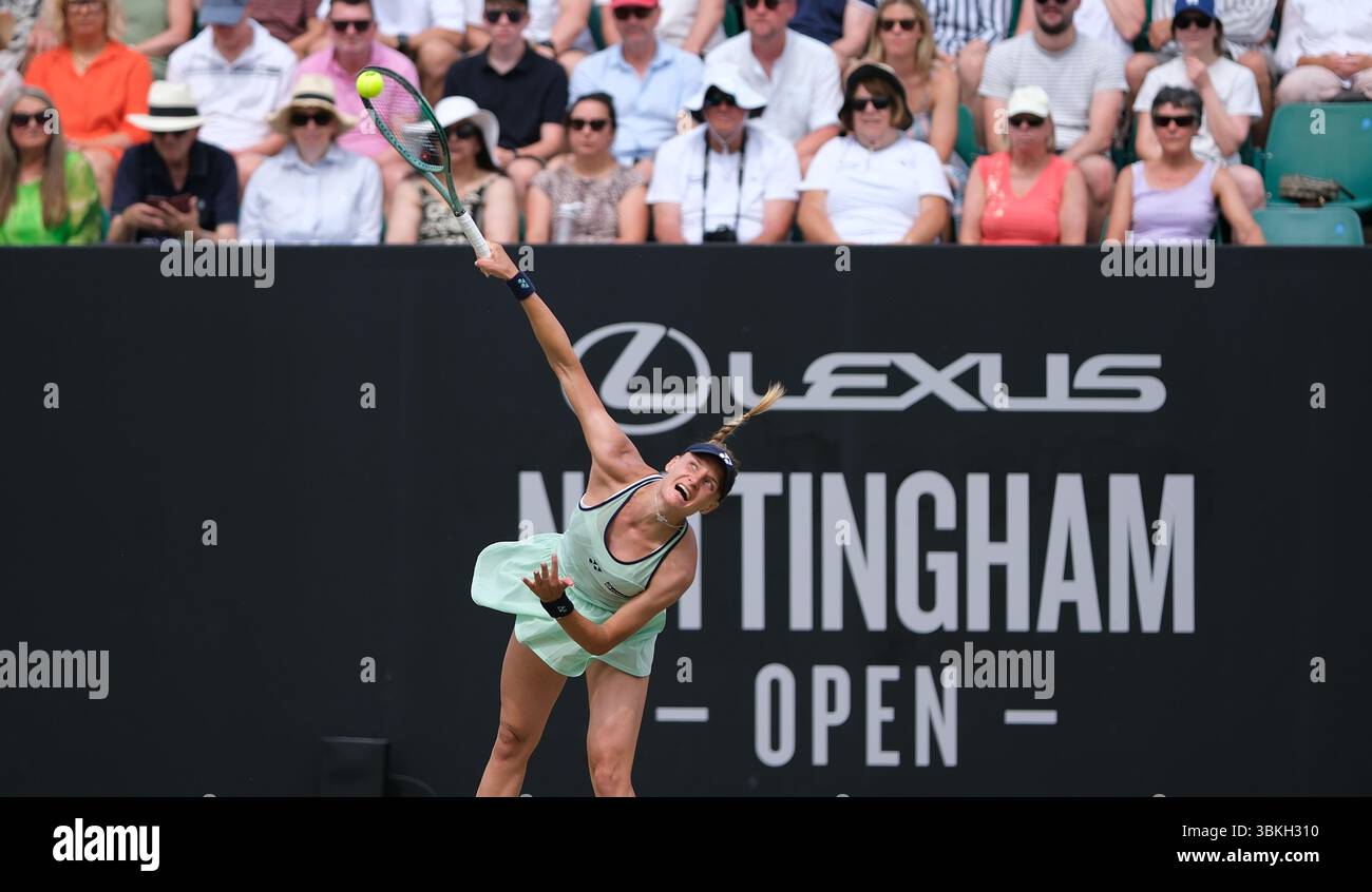 Nottingham, UK. 21st June 2025; Lexus Nottingham Tennis Centre ...