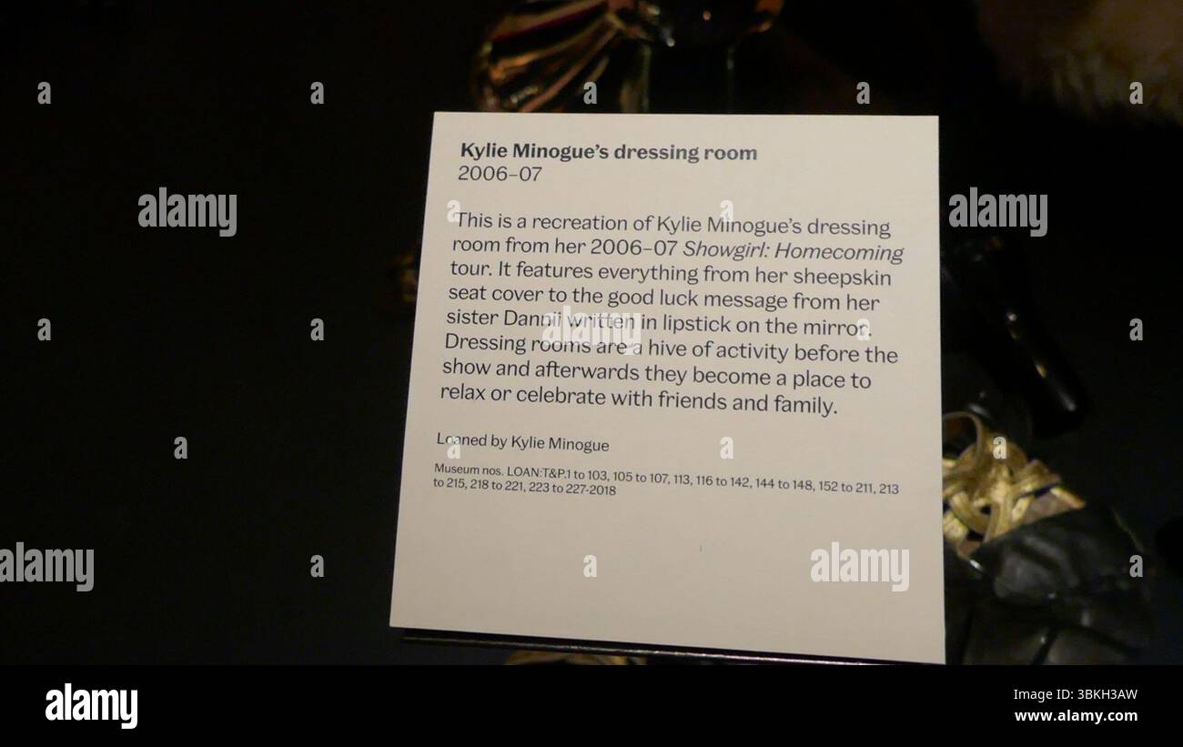 London, England 3rd June 2025 Singer Kylie Minogue Showgirl Homecoming ...