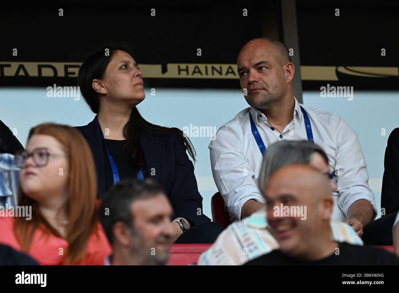 Valenciennes, France. 20th June, 2025. Katrien Jans and Peter Willems ...