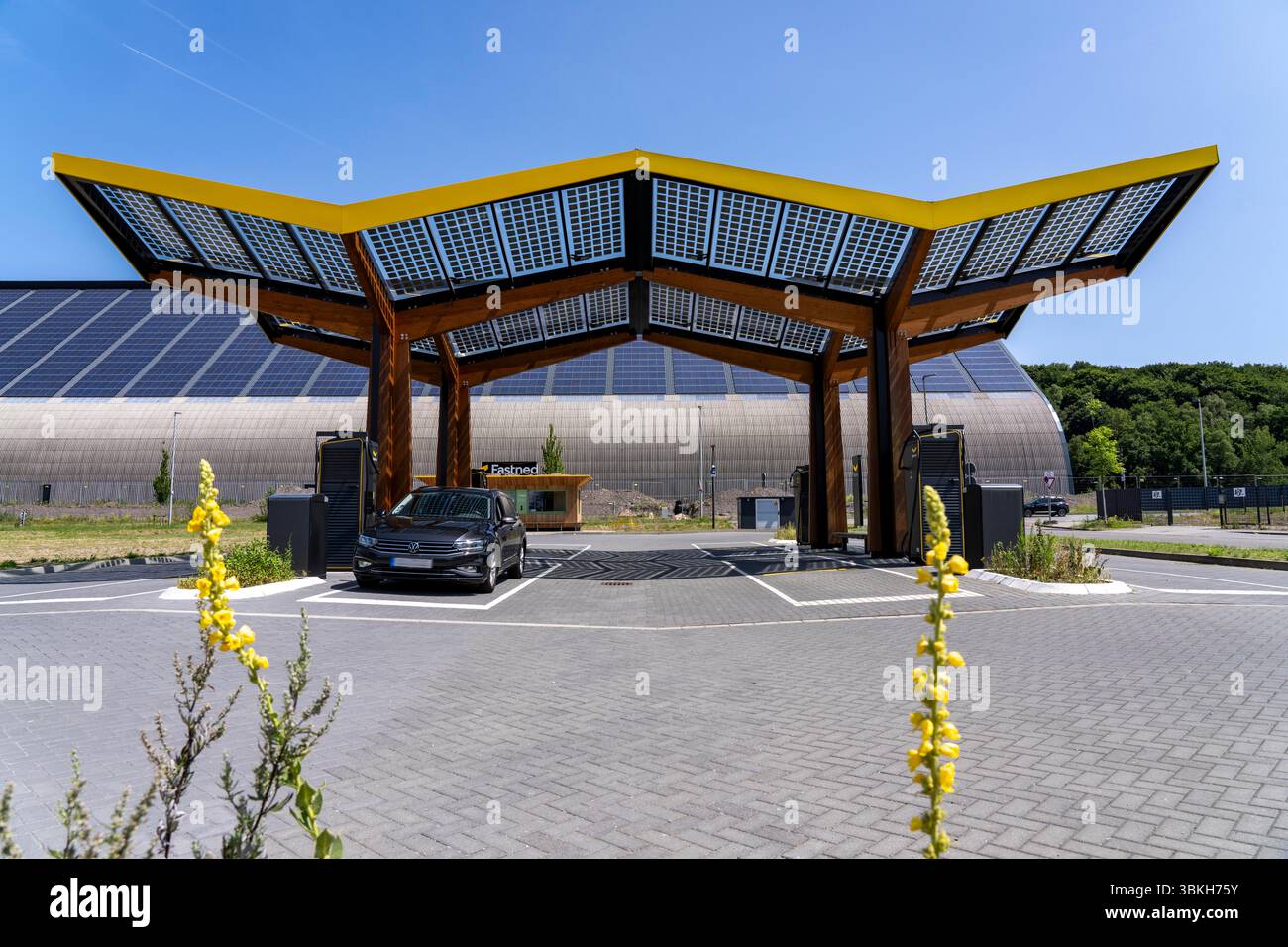 Electric charging station on the grounds of the former Lohberg coal ...