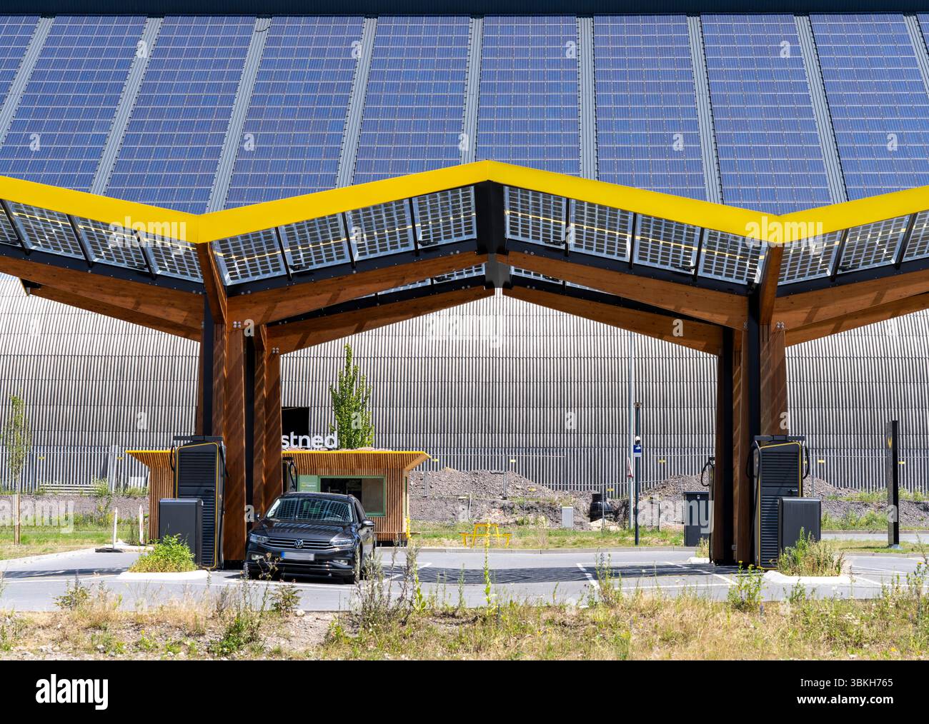 Electric charging station on the grounds of the former Lohberg coal ...