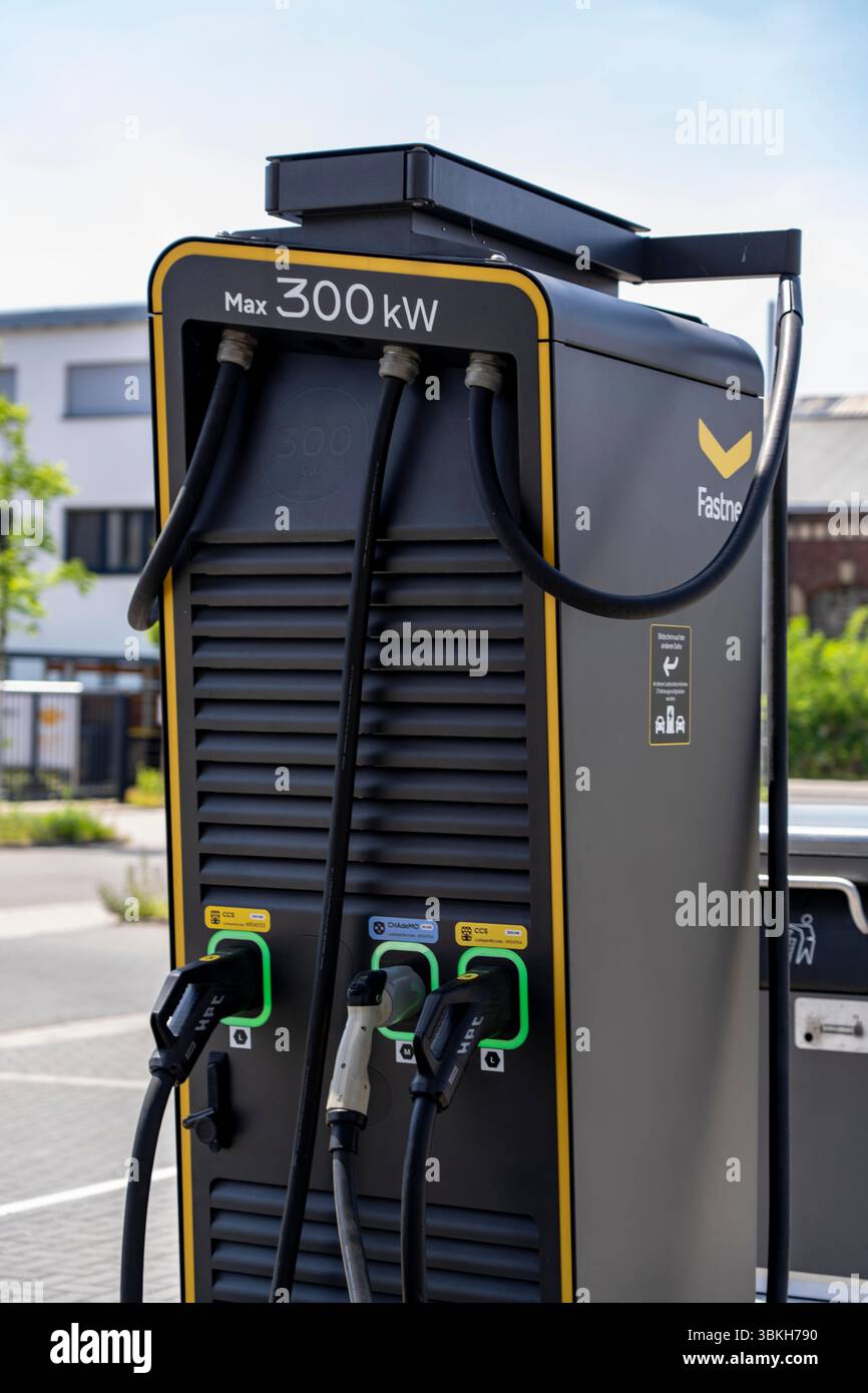 Electric charging station on the grounds of the former Lohberg coal ...