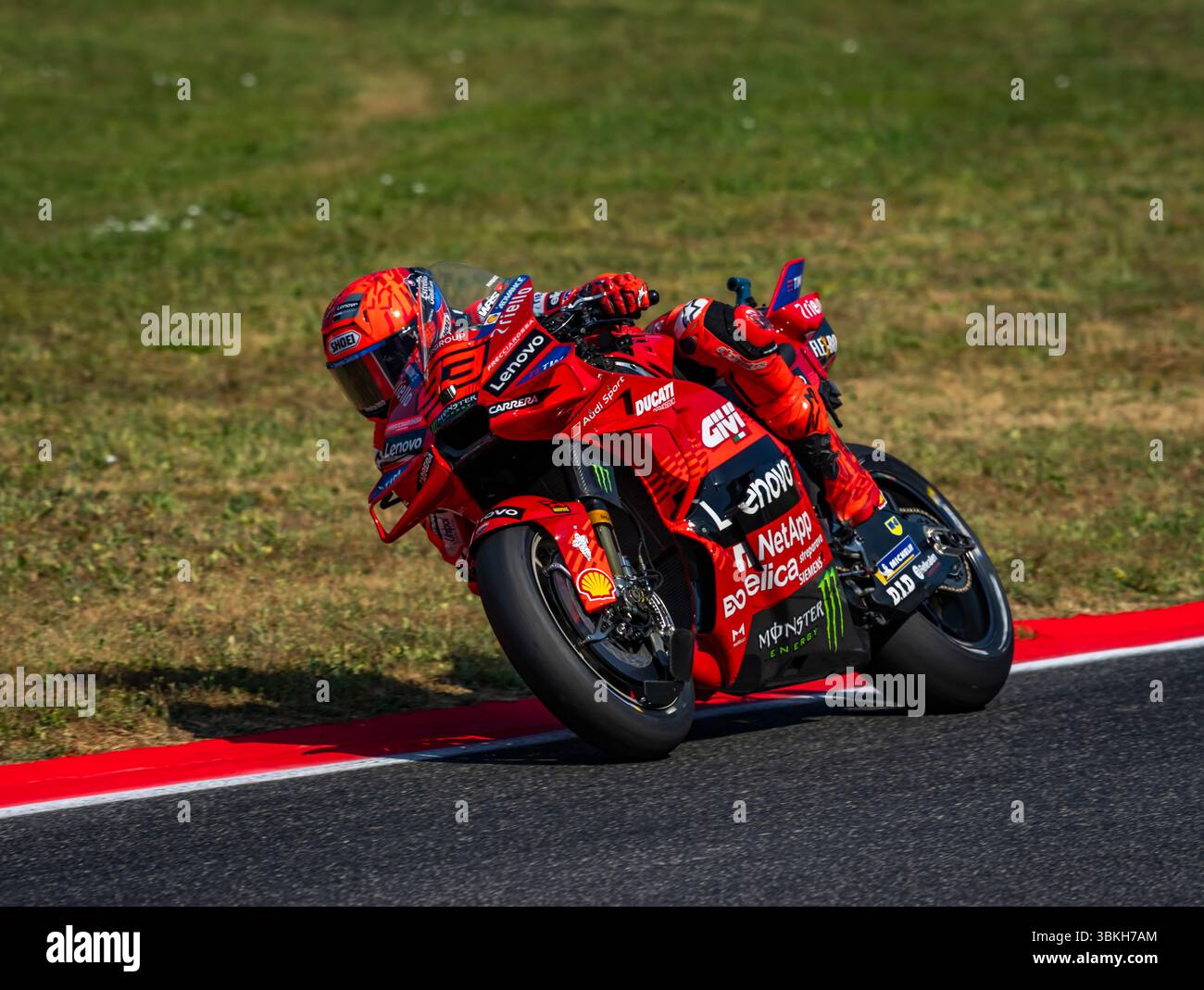 Mark Marquez n.93 (Ducati Lenovo Team) during Free Practice 3 of MotoGP ...