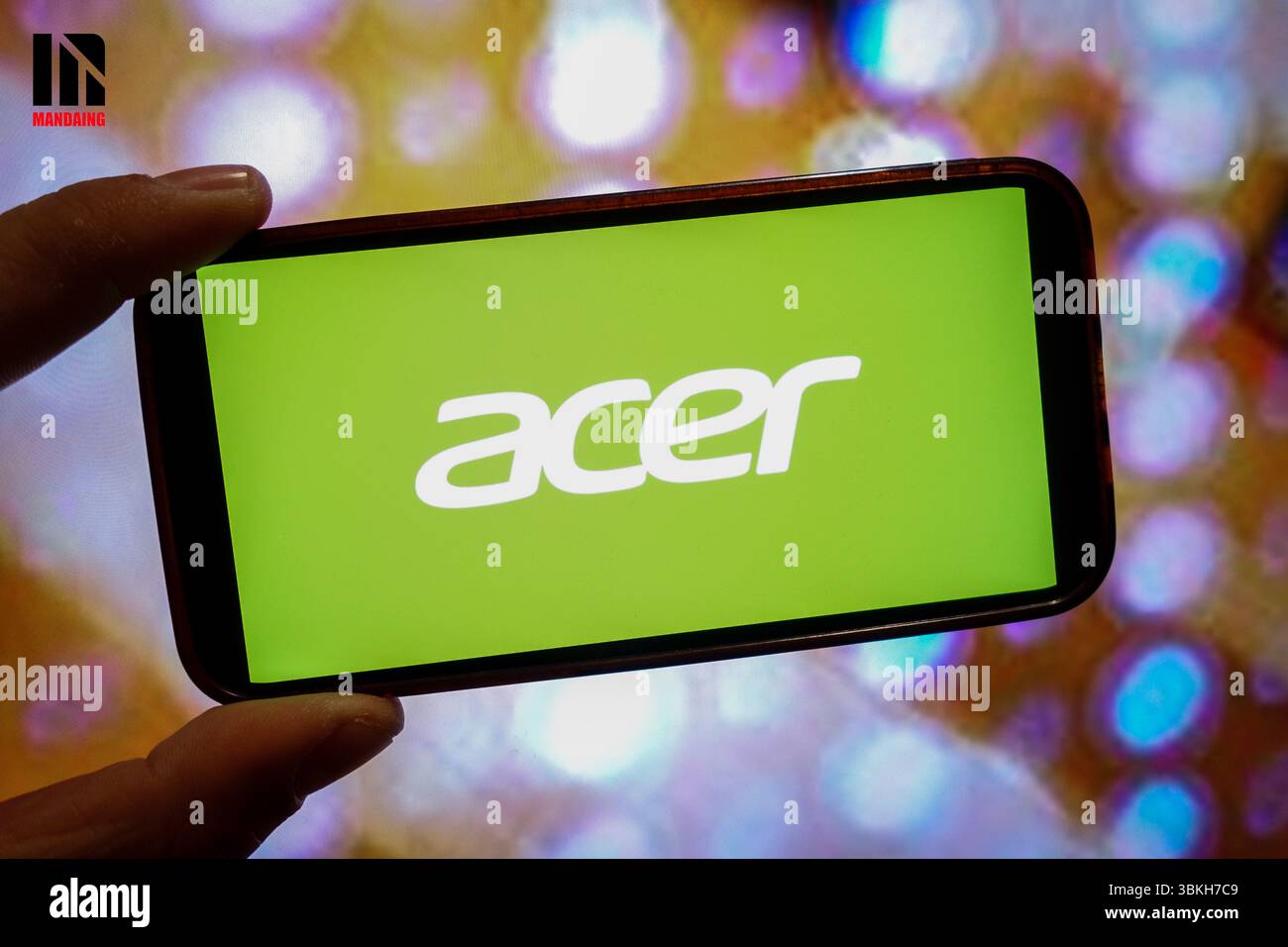 Poland. 21st June, 2025. In this photo illustration, the Acer company ...